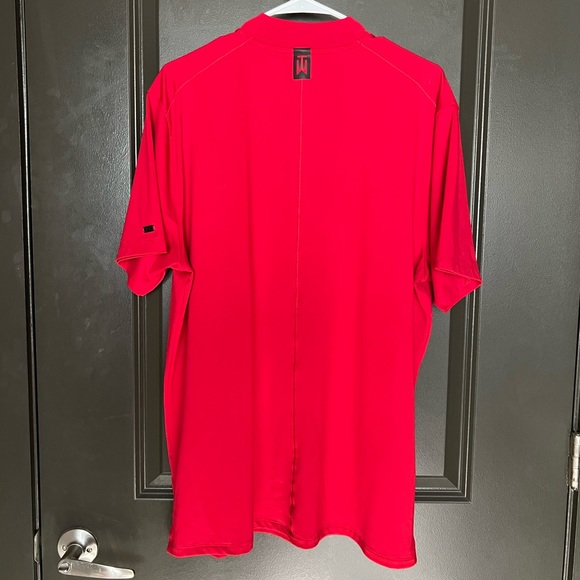 Nike | Shirts | Nike Tiger Woods Drifit Golf Collarless Polo | Poshmark